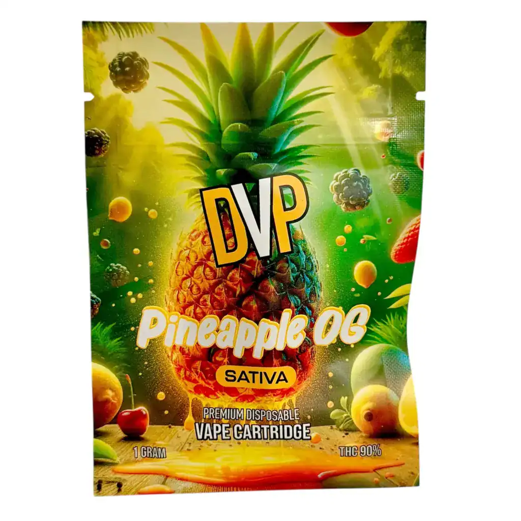 DVP VAPE CARTS - PINEAPPLE OG | Space Station Delivery