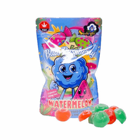 SKY HIGH EDIBLES - 3000MG THC - BLUE RASPBERRY & WATERMELON | Space ...